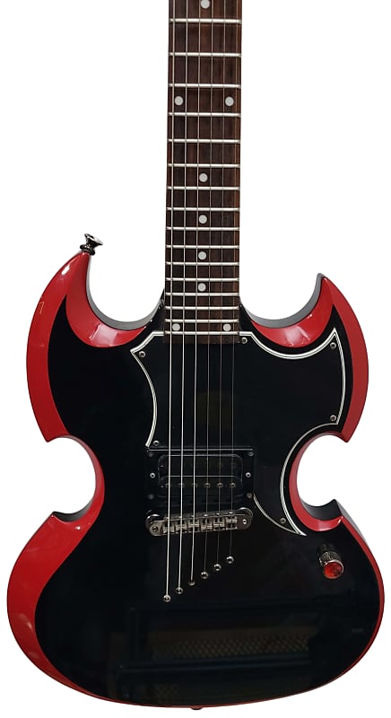 Electric guitar Samick EV10 Elvira - Black + free gift | Reverb