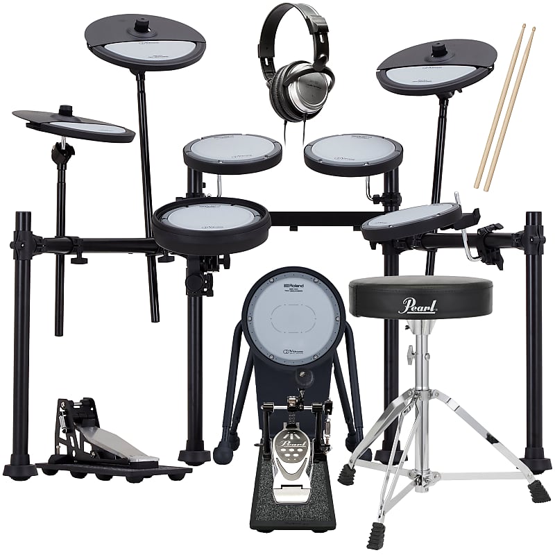 Roland VQD106 V-Drums Quiet Design Pad Kit without Module | Reverb