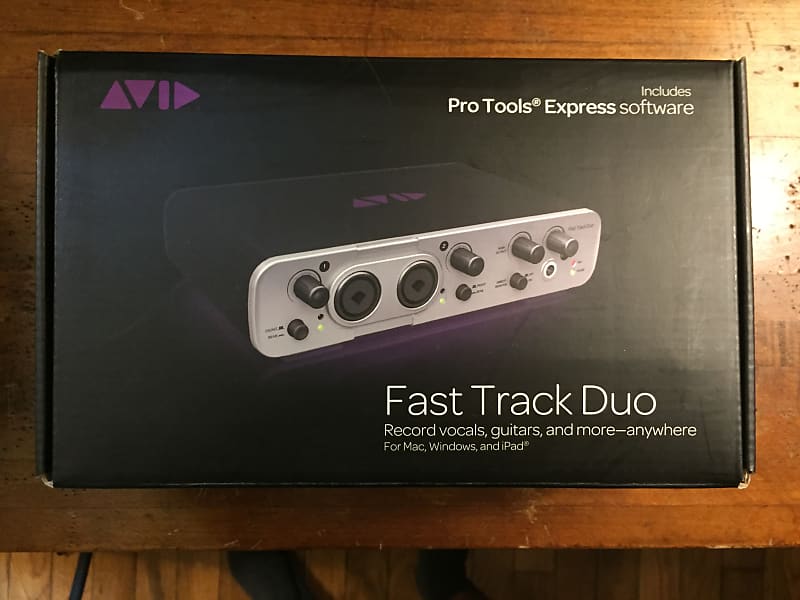 M-Audio Fast Track Duo USB Interface w/ Avid Pro Tools | Reverb