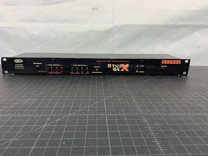 Opcode OMS Studio 64 X 64 Channel MIDI Interface | Reverb