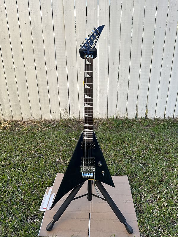 RARE Deep Metallic Blue MIJ Japan Jackson Rhoads RX10D V w/ | Reverb