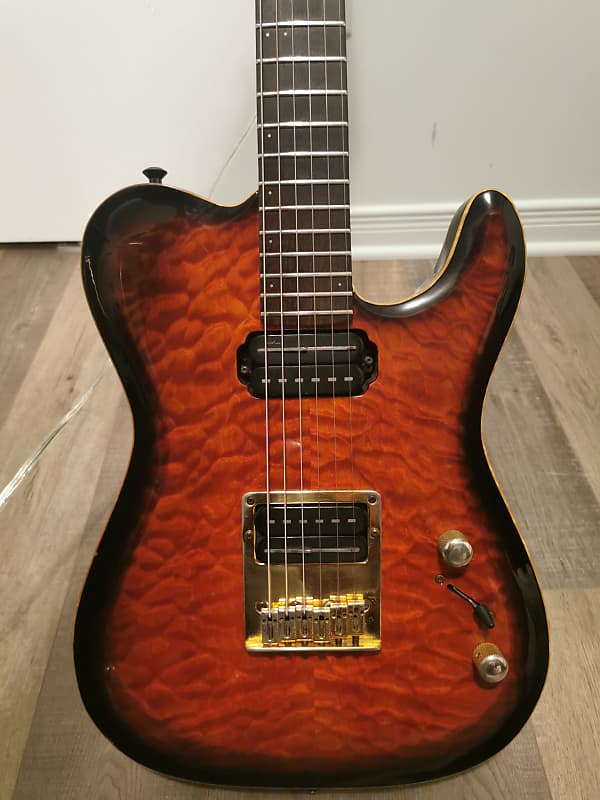Godin Artisan TC - Signature Mid-90s - Cognac Burst | Reverb Canada