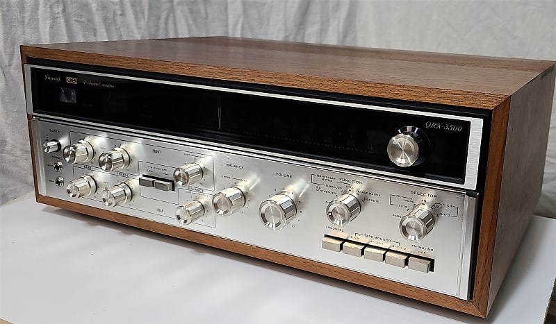 Mint Sansui QRX-3500 Vintage 4 Channel Receiver | Serviced | | Reverb