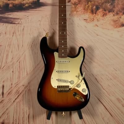 Fender "Lollar Tweed" Custom Stratocaster, 3-tone Sunburst, | Reverb