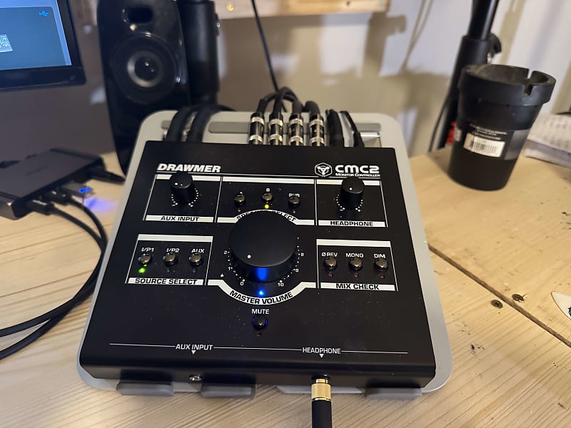 Drawmer Desktop Monitor Controller CMC2 2020's - Matte Black | Reverb