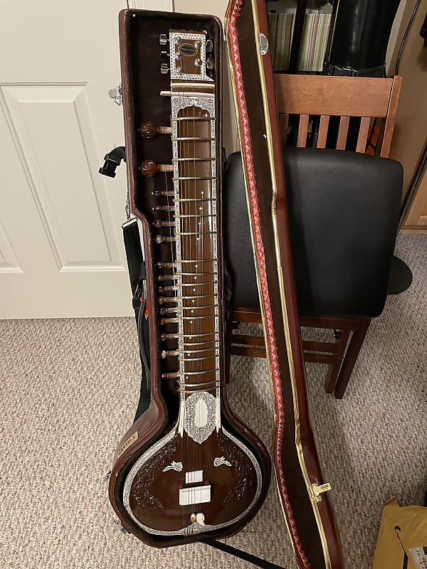 Kanai Lal Travel Sitar 2000s | Reverb