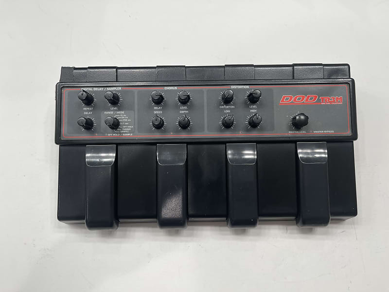DOD TR3M Metal Digital Delay Chorus Distortion Multi Effects | Reverb