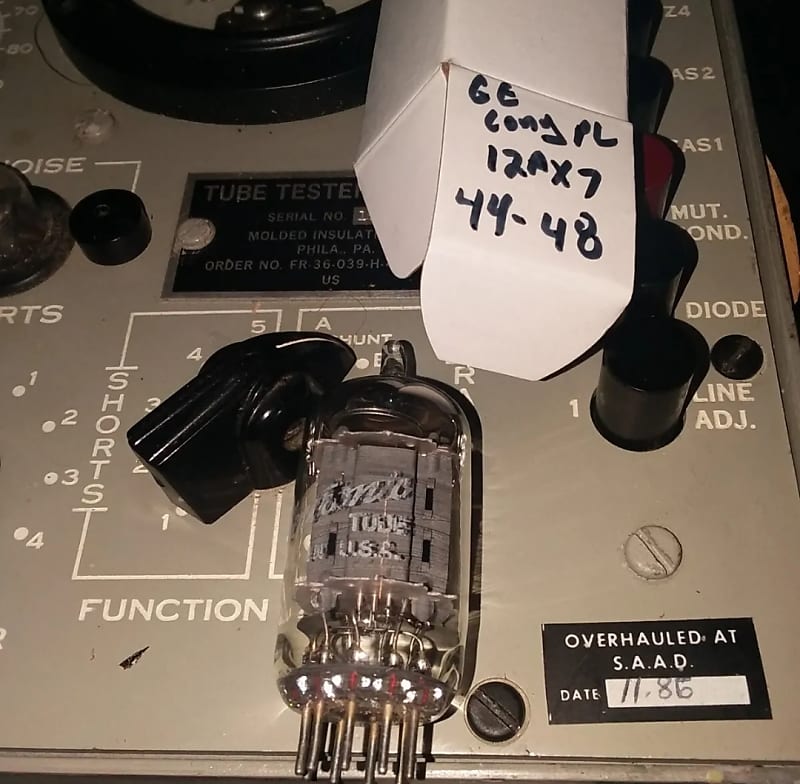 GE General Electric 12ax7 1970,s | Reverb