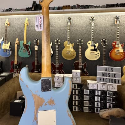 Vintage Guitars V6 HSS ICON - DISTRESSED / Relic | Reverb France