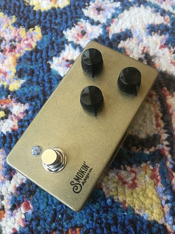 Smokin' Amp Co. Golden Pony with switchable buffer - Gold | Reverb