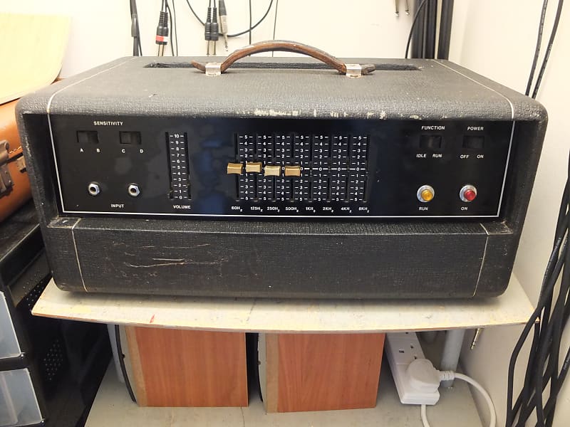 Dan Armstrong Dan3 1970's 60 watt Valve Amp Head | Reverb