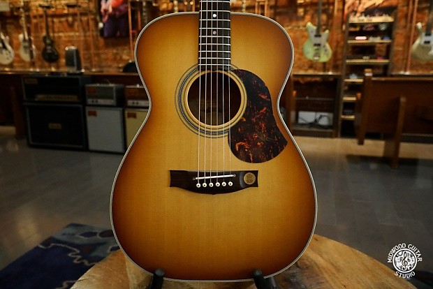 Maton EBG808 Sunburst Acoustic Guitar | Reverb