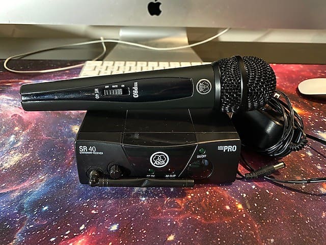 AKG SR40 Mini Pro Wireless Microphone System | Reverb