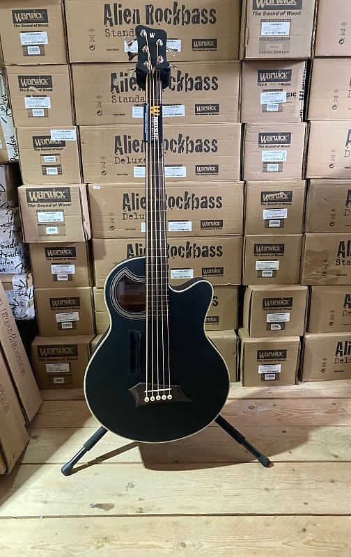 ROCKBASS Alien Standard, 5-String, Fretless with Lines - | Reverb