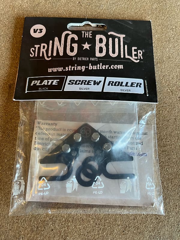 String Butler v3 2024 - black silver | Reverb