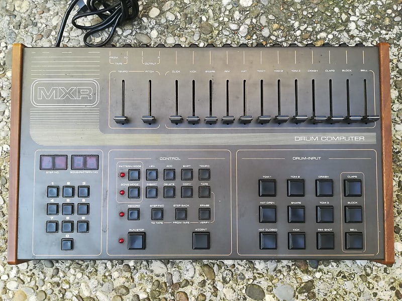 MXR 185 Drum Computer 1983 - brown | Reverb
