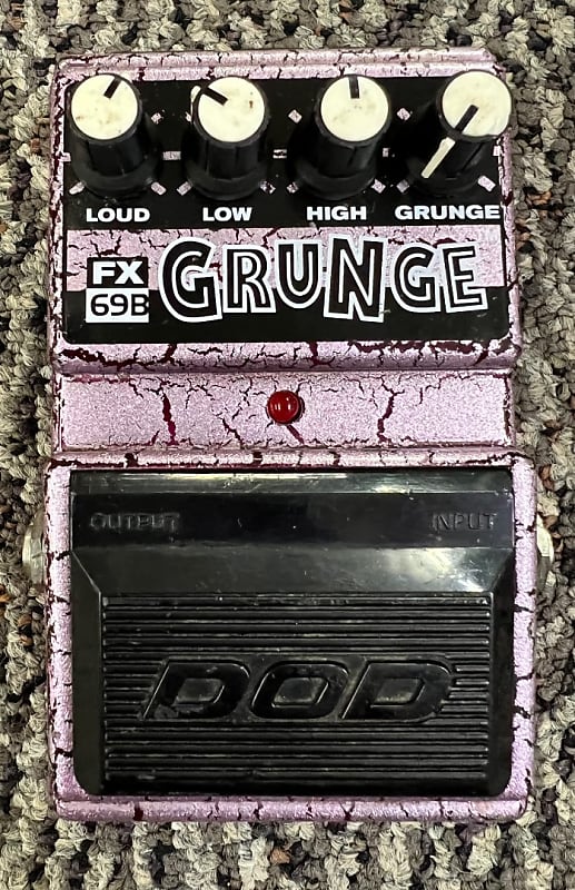 Digitech DOD- Grunge Distortion Pedal Model FX69B - Nirvana's | Reverb