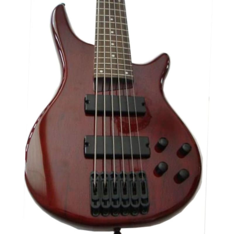 Fishbone PB6 DC 6 String Bass Awesome bass Guitar | Reverb