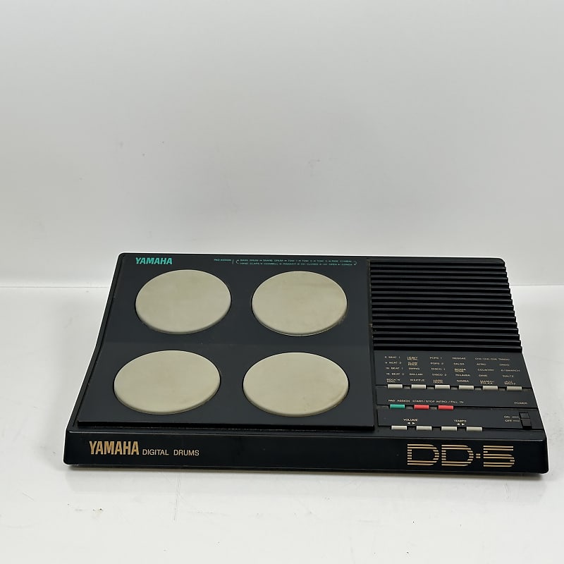 Yamaha DD-5 Digital Drum Machine Electronic Vintage Drum | Reverb UK
