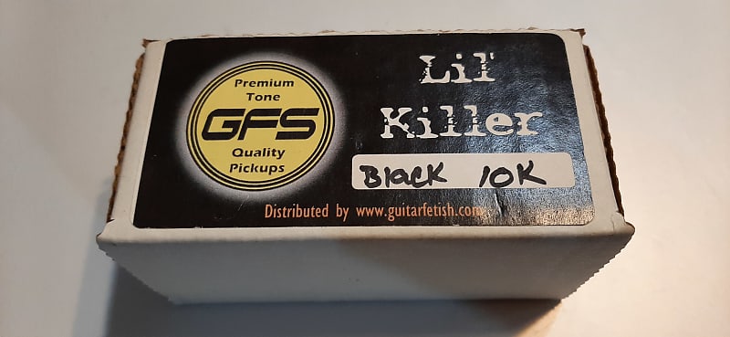 GFS lil killer tele pickup 10k hotraills style - black never | Reverb