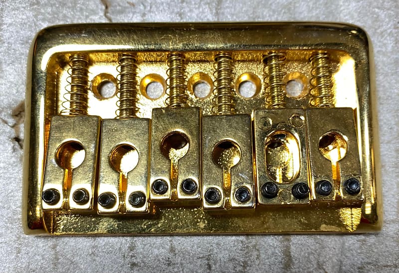 Gotoh JS-SB-20 Bridge - Gold | Reverb