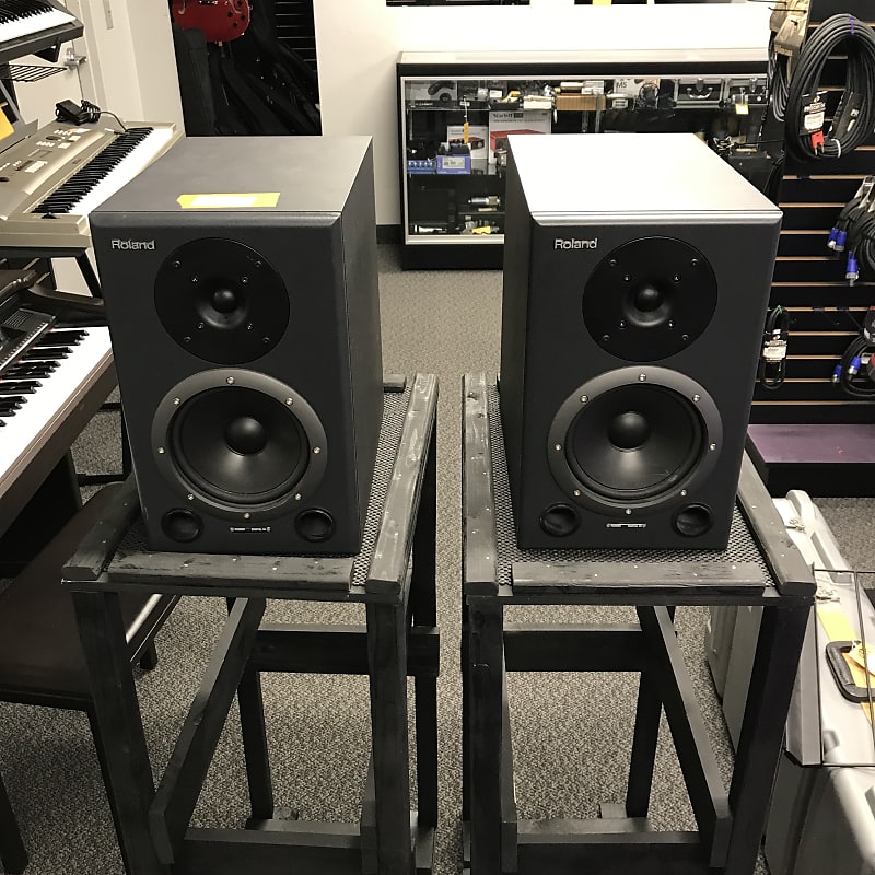 Roland DS-90A Monitor Pair With Stands | Reverb