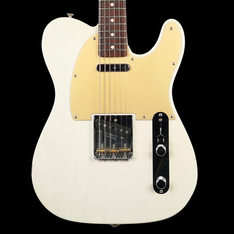 Fender Custom Shop '59 Telecaster NOS White Blonde 2013 Coda | Reverb