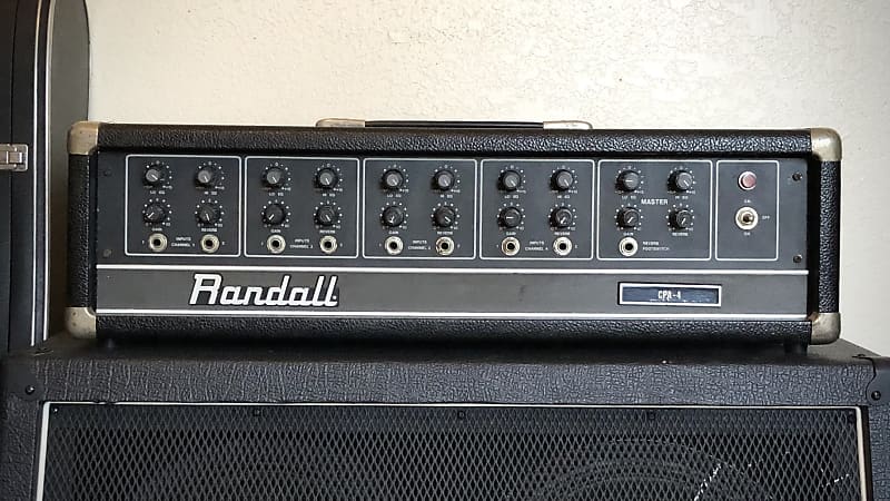 1970s Randall CPA-4 120w Amplifier Head PA/Guitar/Bass | Reverb