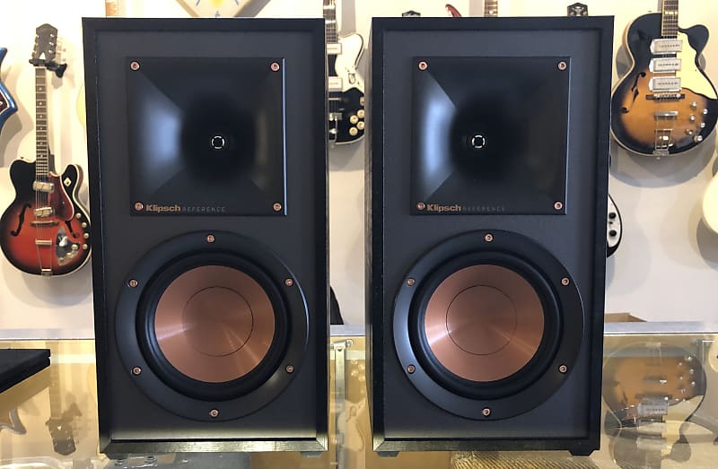 Klipsch Reference R-51M Bookshelf speakers 2010 - Black wood | Reverb