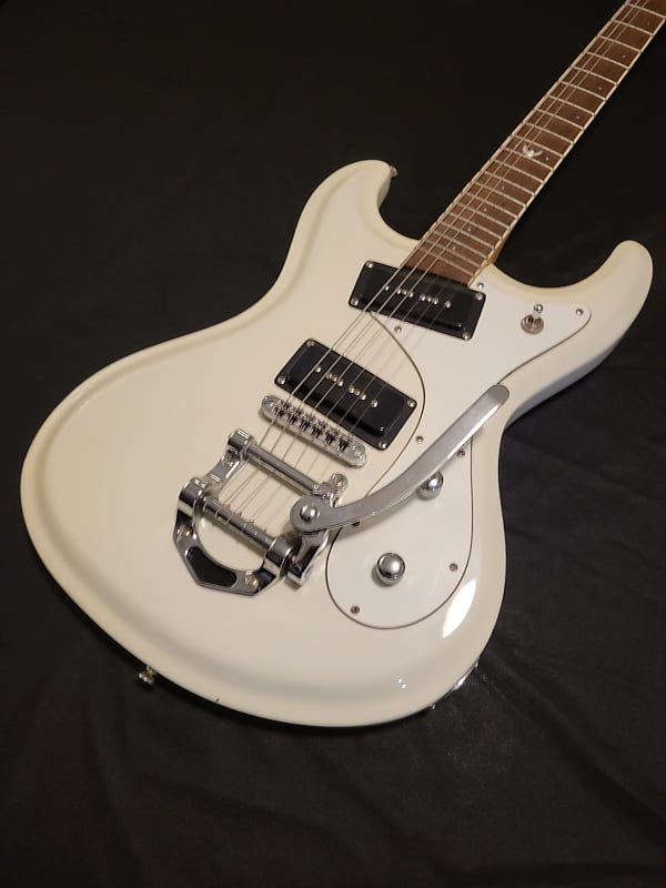 Dillion Limited Edition Mosrite Ventures Copy White Tonerider | Reverb