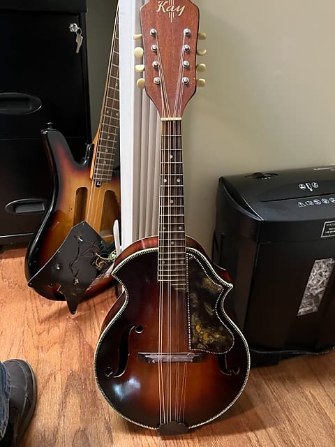 1940's-1950's Kay K-70 Venetian Acoustic Mandolin | Reverb