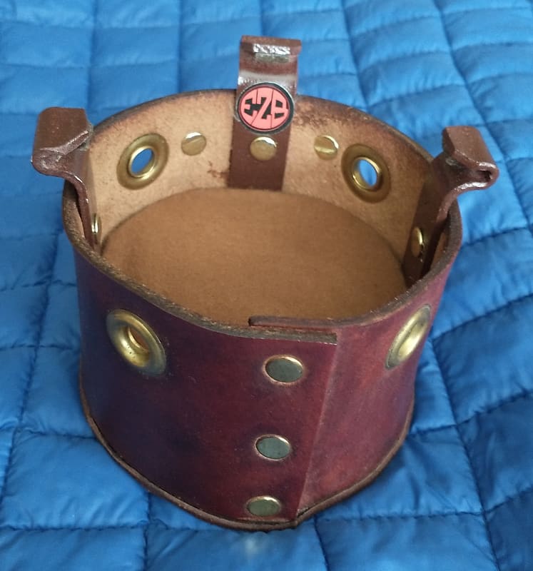 Eazy Trumpet Bucket Mute Brown Leather | Reverb