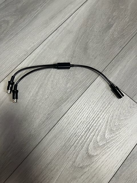 13-Pin Y Adapter Splitter 2-Male 1-Female Cable Roland Planet | Reverb