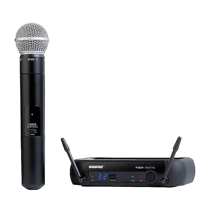 Shure PGXD24/SM58 Digital Wireless Handheld Microphone System | Reverb