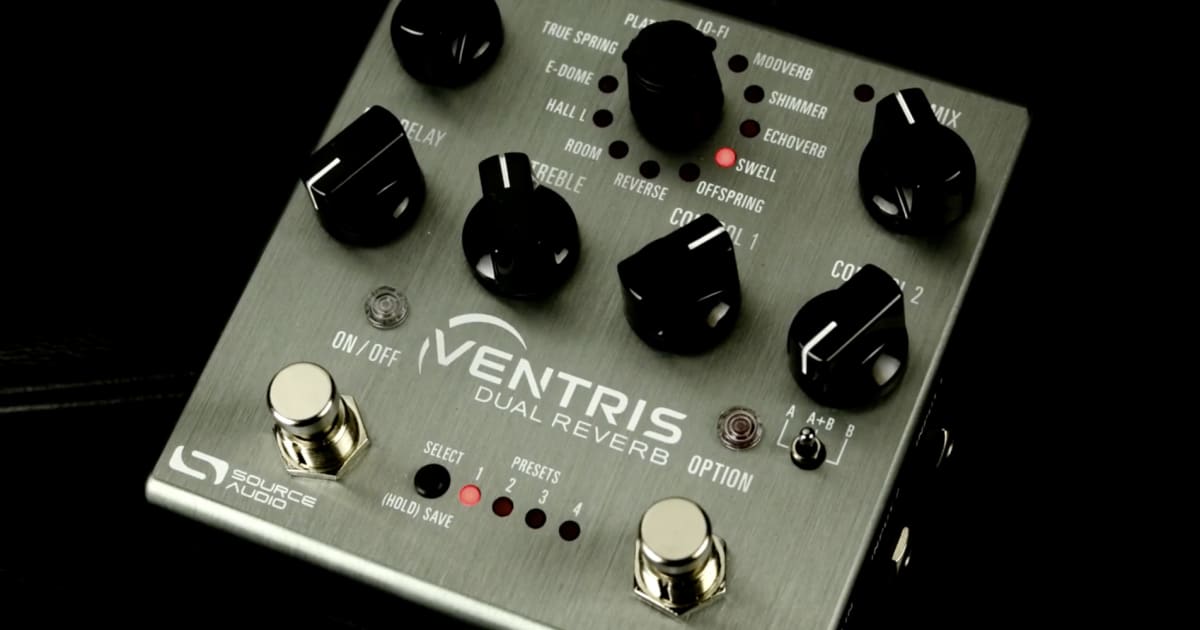 Video: Source Audio One Series Ventris Dual Reverb Demo | Reverb News