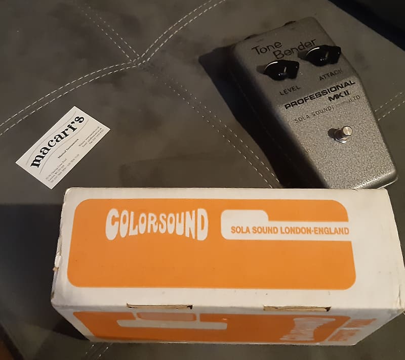 Sola Sound Colorsound Tone Bender Professional MKII | Reverb Australia