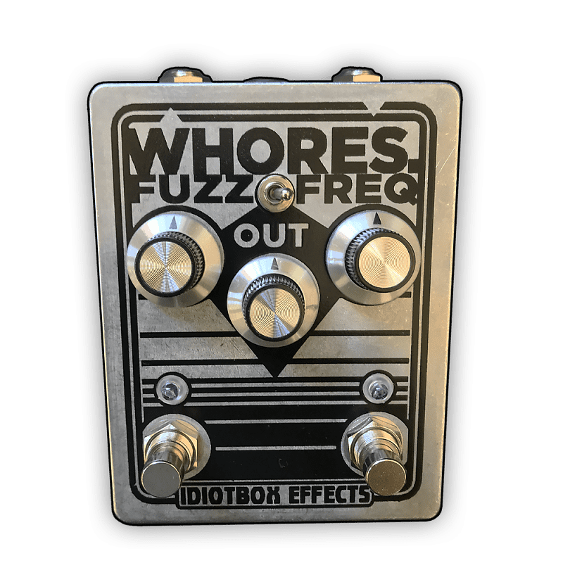 IdiotBox Effects WHORES. Fuzz Freq | Reverb