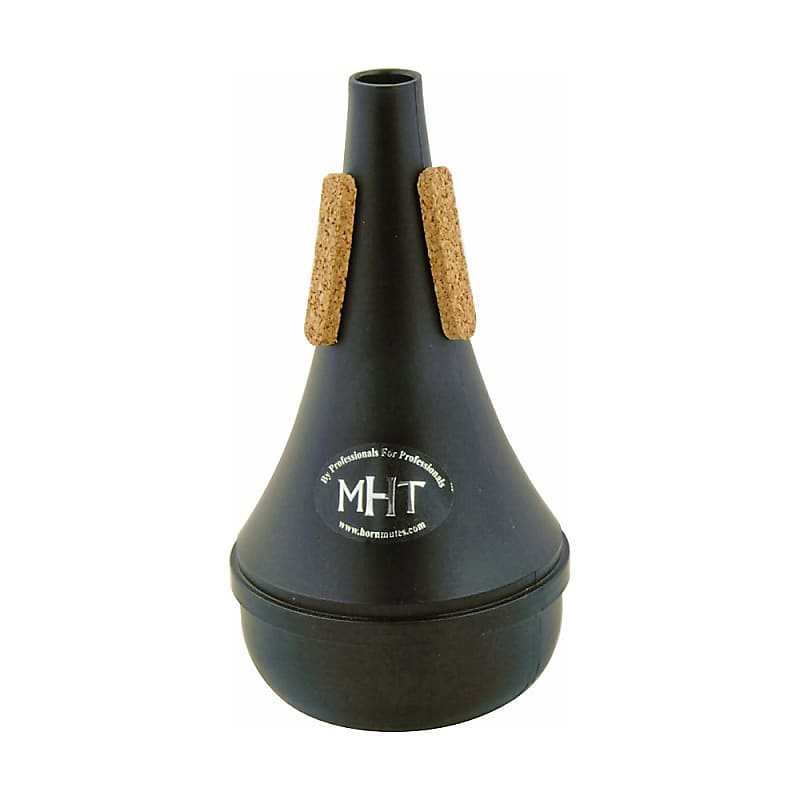 Mutec MHT110 Black Polymer Trumpet Straight Mute | Reverb