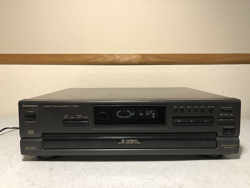 Technics SL-PD665 CD Changer 5 Compact Disc Player HiFi | Reverb