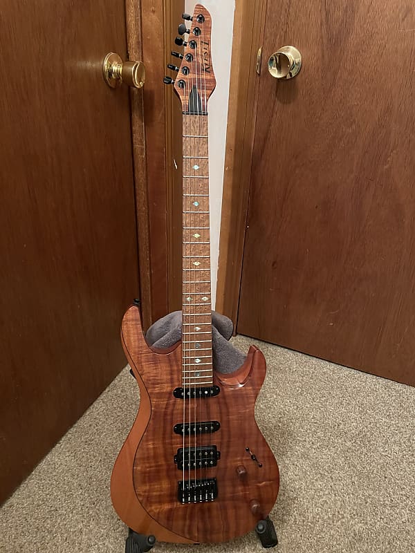 Kiesel Aries (Bolt-On) 2022 - 4A Flamed Koa - Gloss - Almost | Reverb