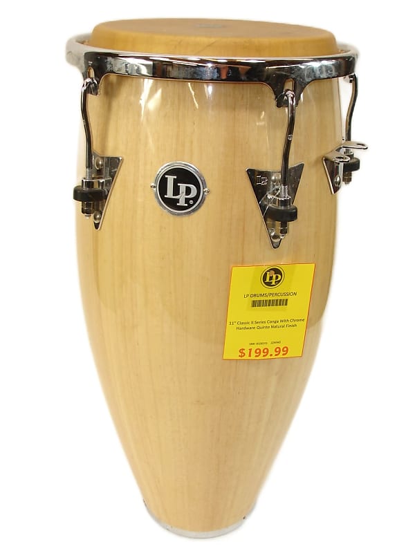 LP Classic II Series 11" Conga with Chrome Hardware - Quinto | Reverb