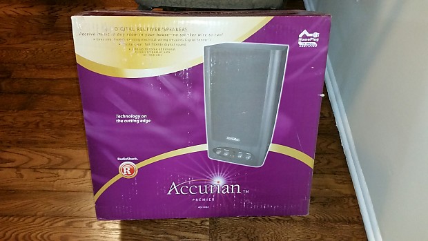 Accurian Home Wireless Powered Speakers New Black | Reverb