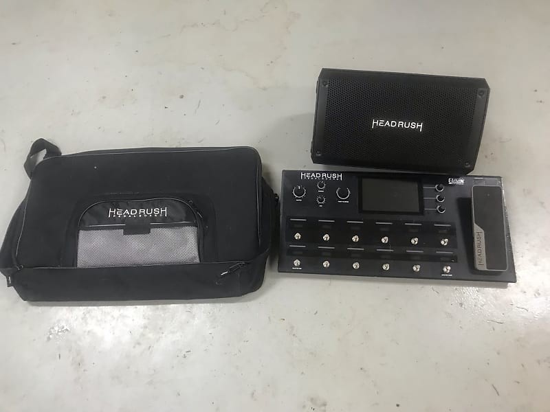 Headrush pedalboard with speaker Eleven hd expanded | Reverb