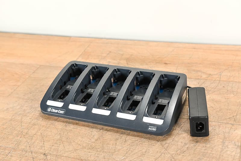 Clear-Com AC60 FreeSpeak II 5-Way Battery Charger CG006CG | Reverb UK