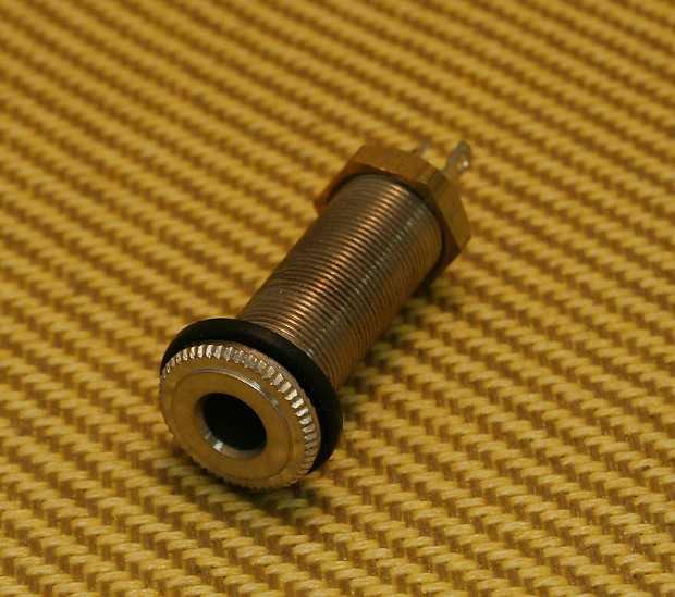 Fender 006-2379-000 Squier Barrel Stereo Output Jack | Reverb