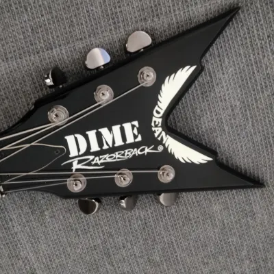 Dean Razorback Flying V Gloss Black | Reverb