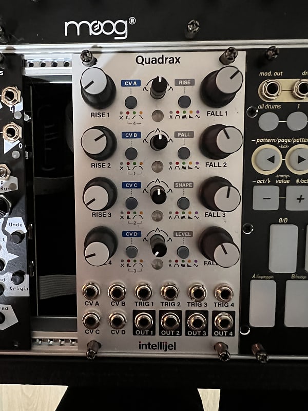 Intellijel Quadrax Function Generator LFO EG Module Silver | Reverb