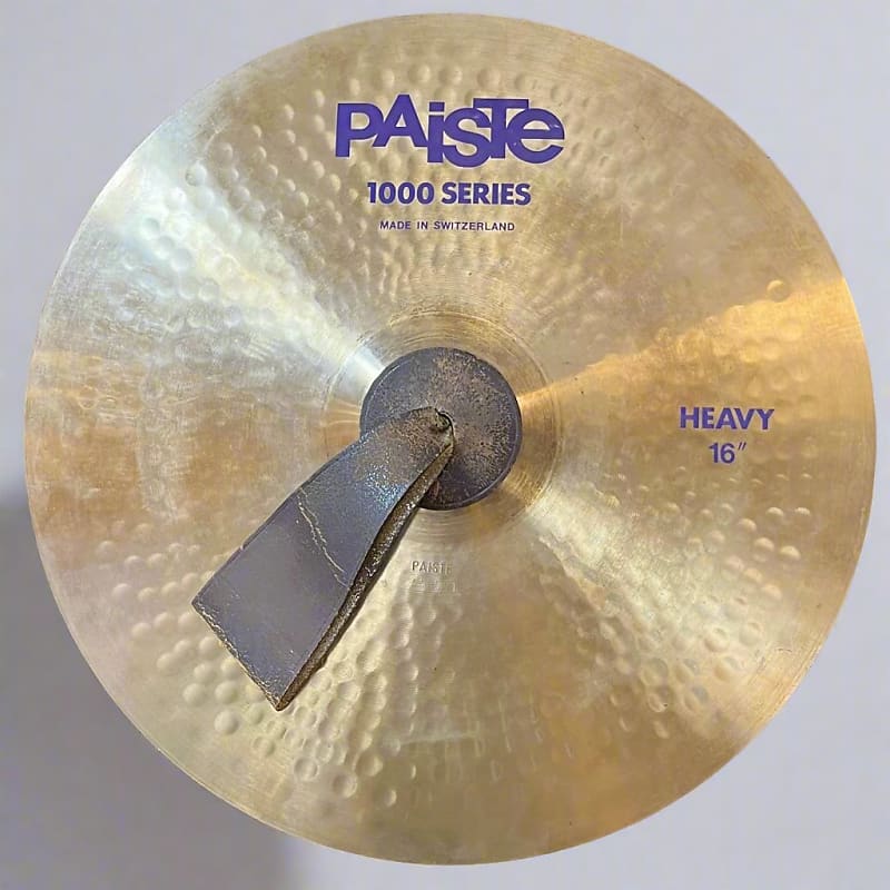 Pre-Owned Paiste 1000 Series 16" Marching / Clash Cymbals | Reverb UK