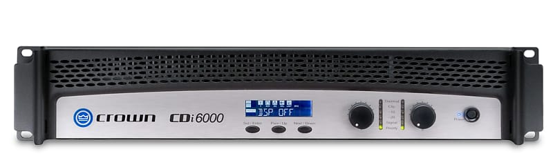Crown CDi 6000 2-Channel 2100-Watt Power Amplifier | Reverb