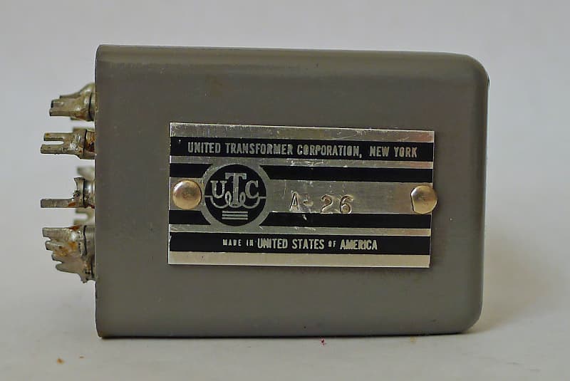 UTC A 26 Transformer with A 33 Shield for Universal | Reverb Canada